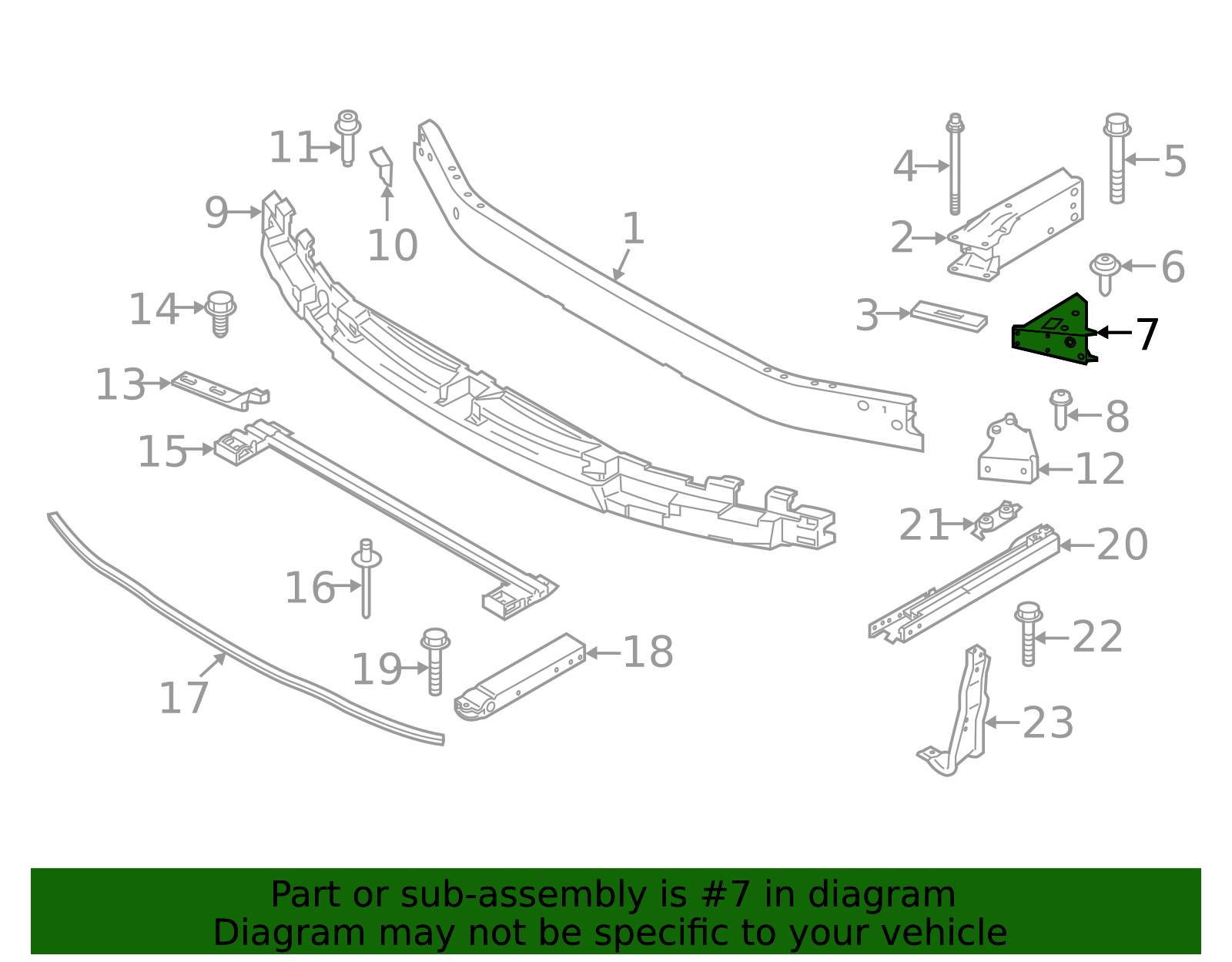Genuine BMW 51-11-7-414-353 | Upper Support | FREE Shipping on Most ...