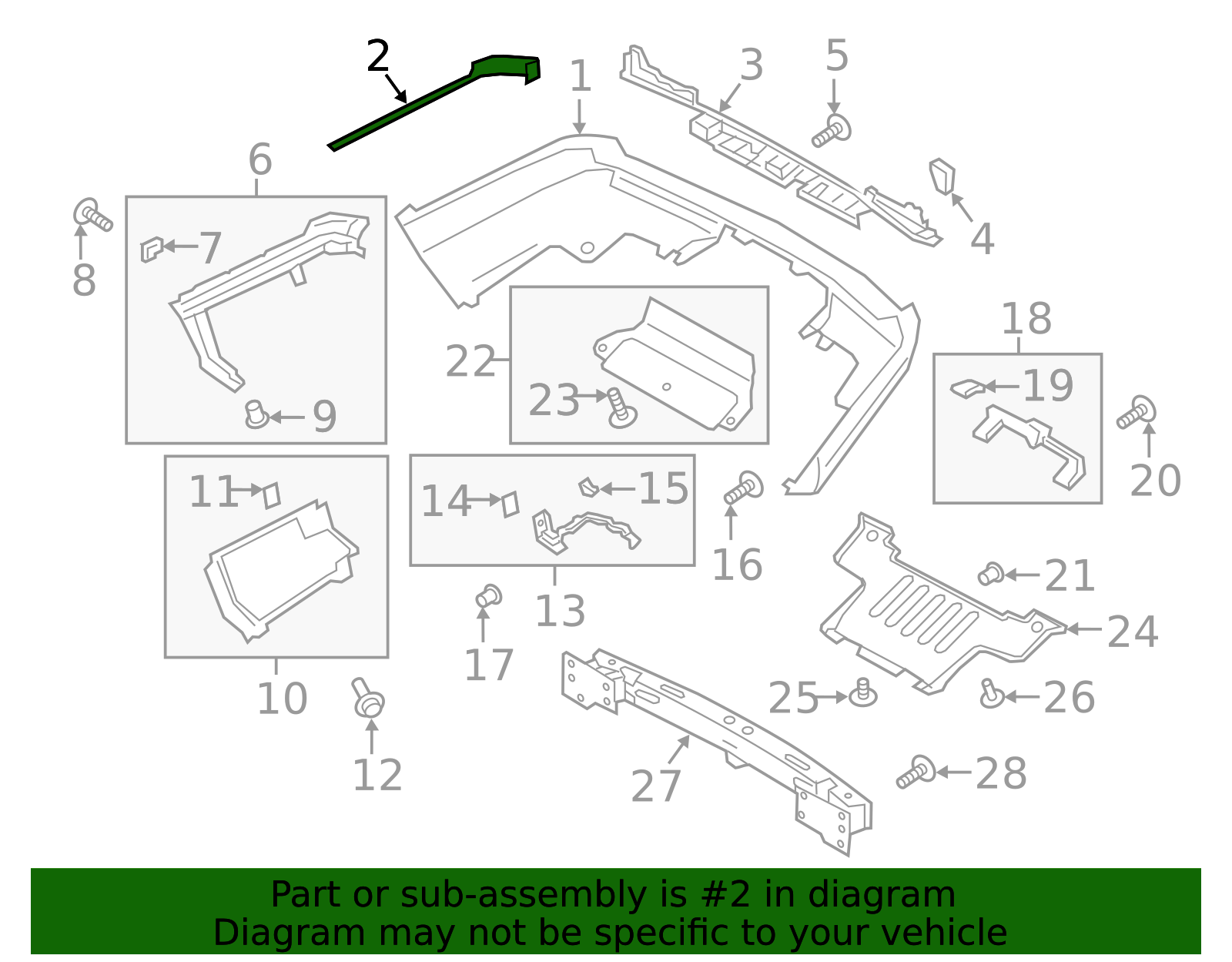 2018-2022 Land Rover Range Rover Side Molding LR101097 | OEM Parts Online