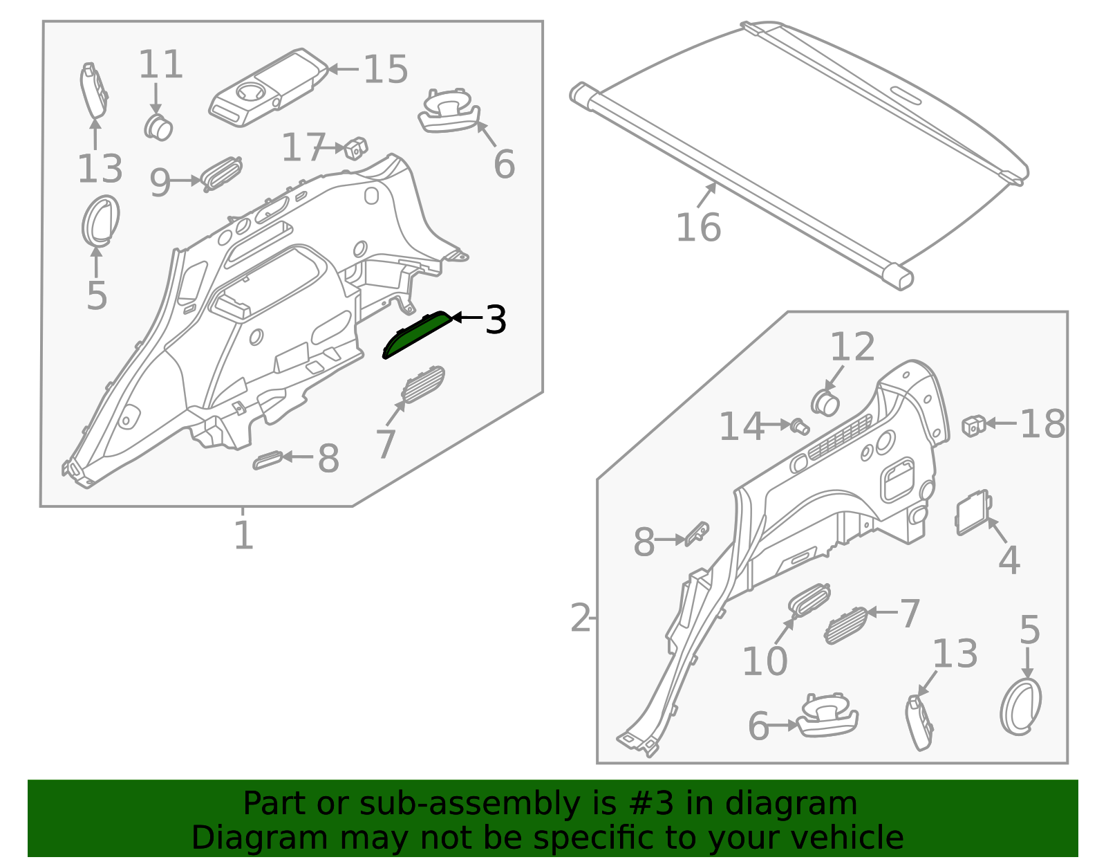 2021-2024 Genesis GV80 Cover 85748-T6500-NNB | MotorMotor