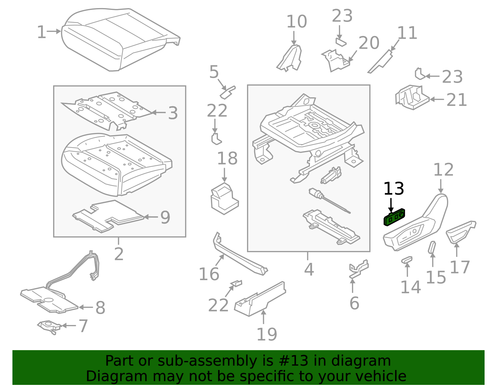 2020-2025 Ford | Motorcraft™ Switch | SW-8720 | Walls' Ford Parts