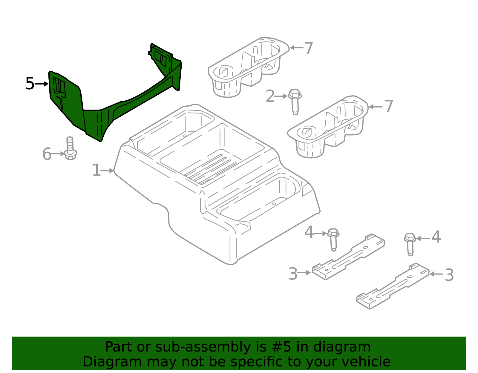 2022-2024 Ford Expedition Front Panel NL1Z-78045A76-HB | Awesome Parts Ford
