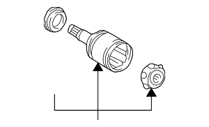 43403-60010 - Inner Joint Assembly - 1998-2007 Lexus LX470 | My L Parts