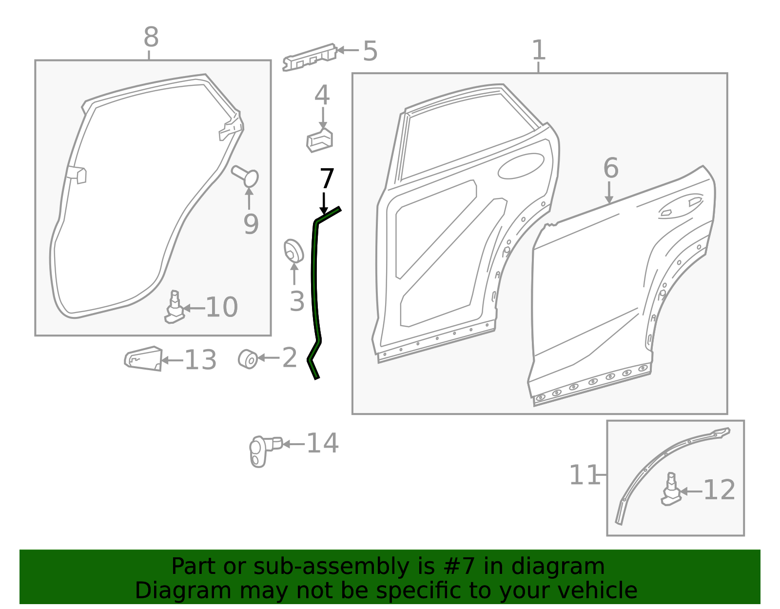 Door Seal – OEM Weatherproofing for a Quieter Ride | AutoNation Parts