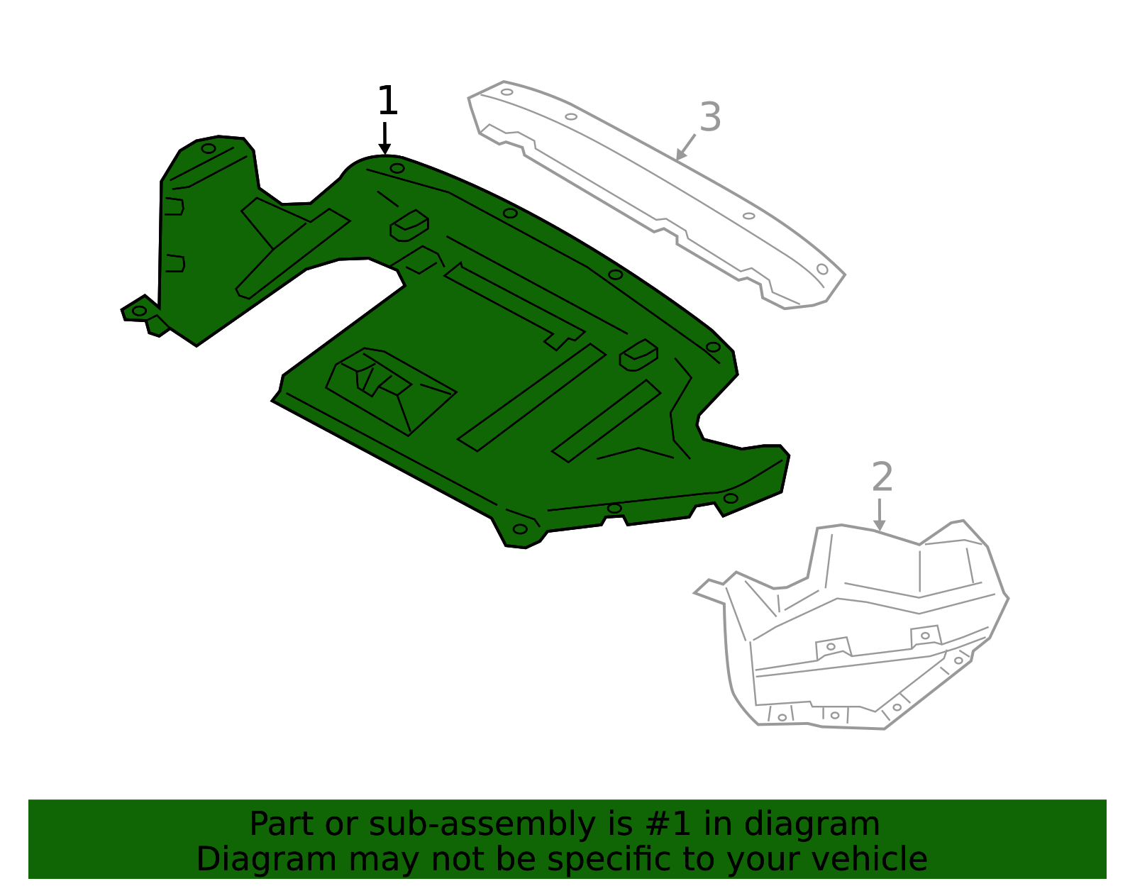 51757428190 - 2019-2025 BMW Under Cover (51-75-7-428-190) | BMW of ...