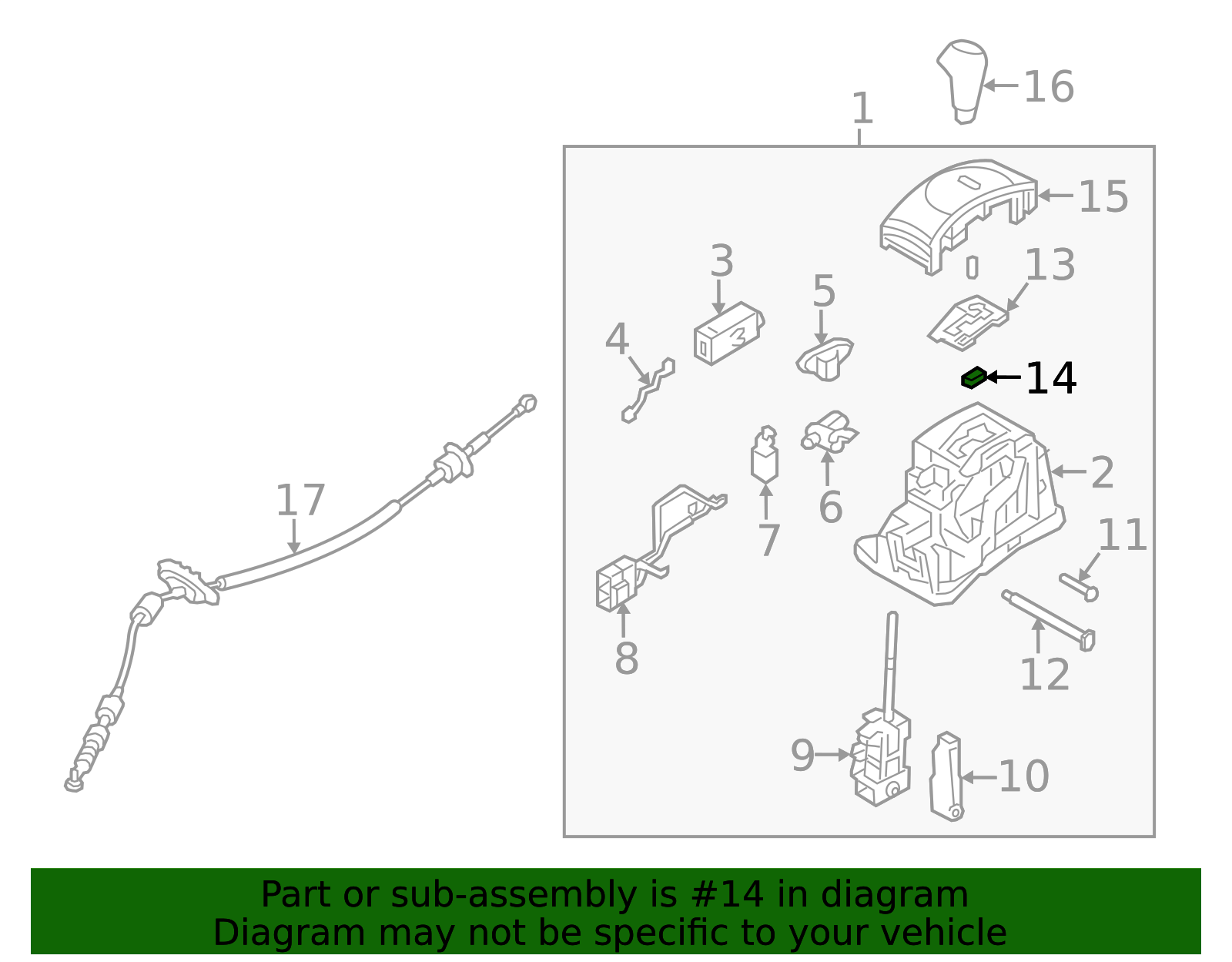 2012-2017 Hyundai Veloster Position Sensor 46760-3X000 | MotorMotor