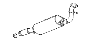 84964237 - 2021-2024 GM - Exhaust Muffler | Partners Chevy