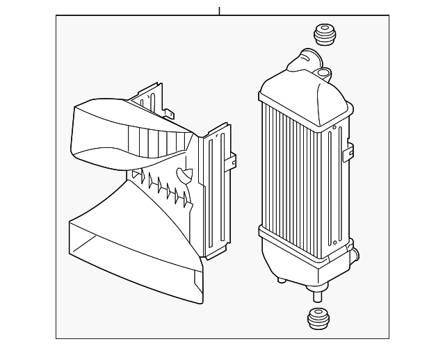 2013-2016 Hyundai Inter-Cooler 28270-2G300 | OEM Parts Online