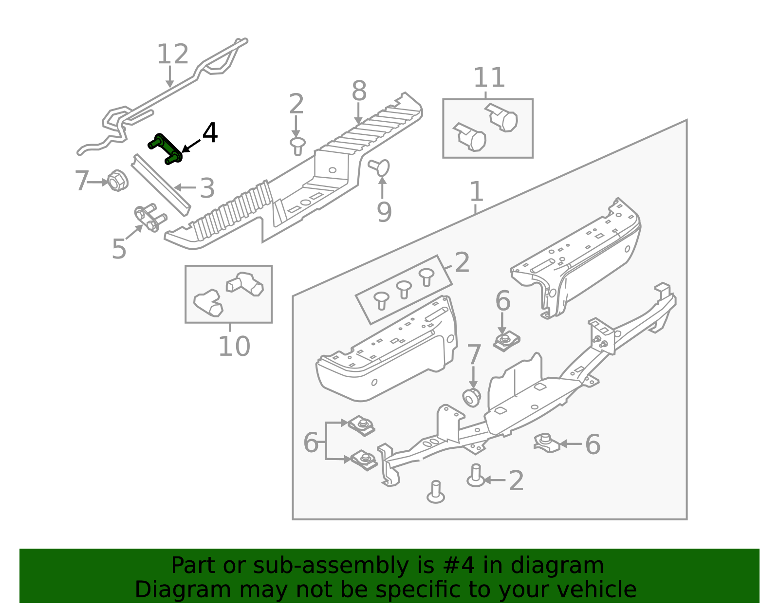2008-2022 Ford Mount Bracket Bolt Plate W705175-S439 | OEM Parts Online