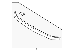 2013-2019 Ford Flex | Outer Grille | DA8Z-8200-CA | Walls' Ford Parts
