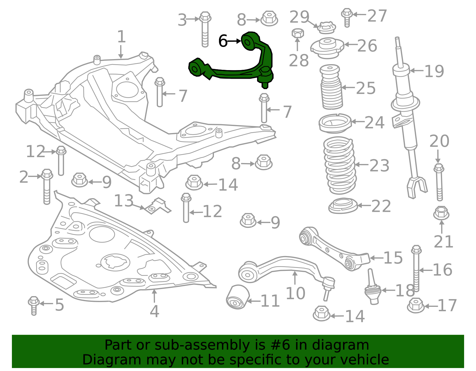 31-12-6-779-908 - Upper Control Arm 2009-2020 BMW | BMWPartsDirect.com