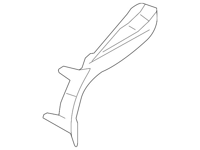 2013-2016 Audi Fender Liner 8K0-821-171-P | Genuine Audi Parts