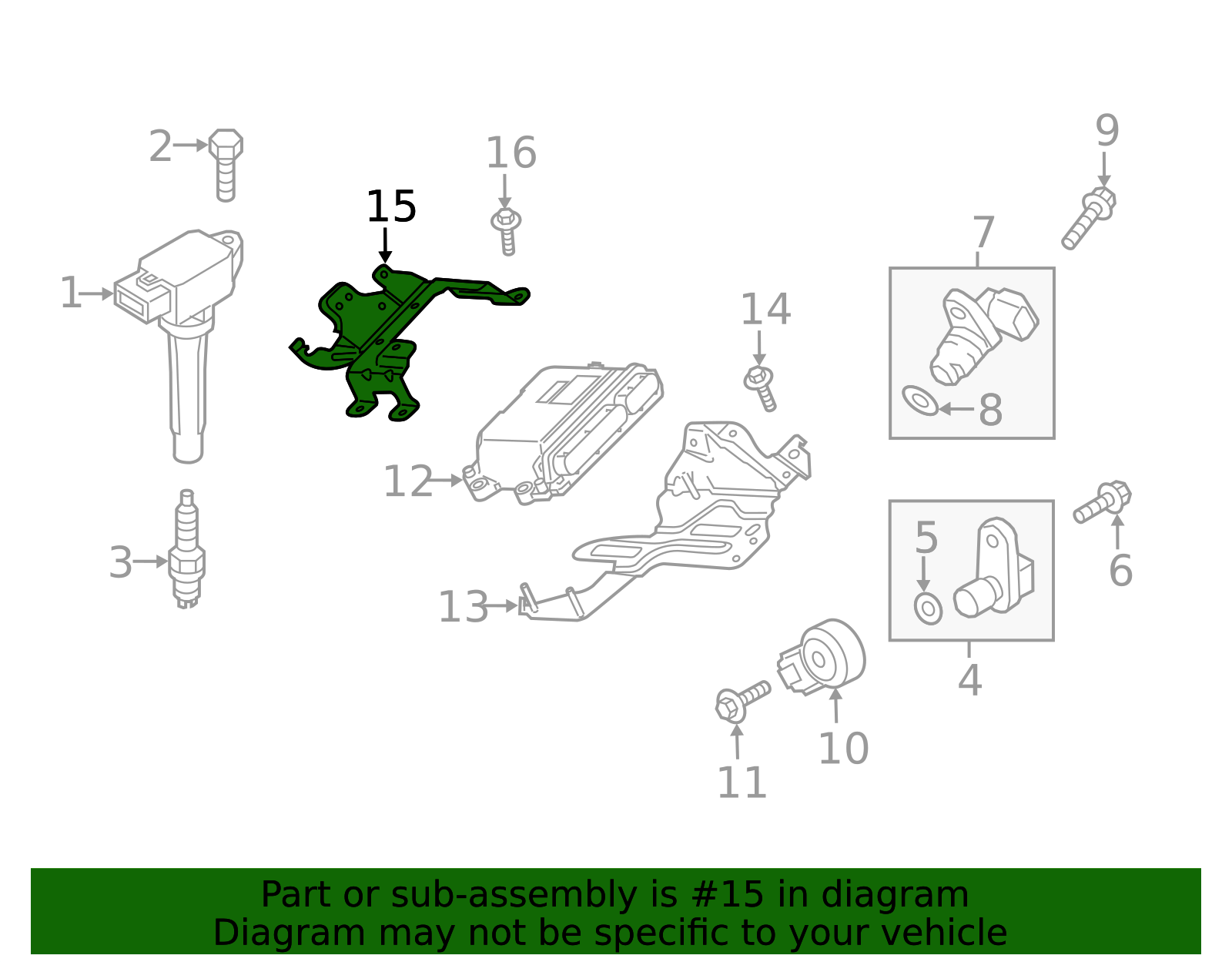 PYH7-18-945 - 2018-2021 Mazda 6 - Upper Bracket | Mazda Part Direct