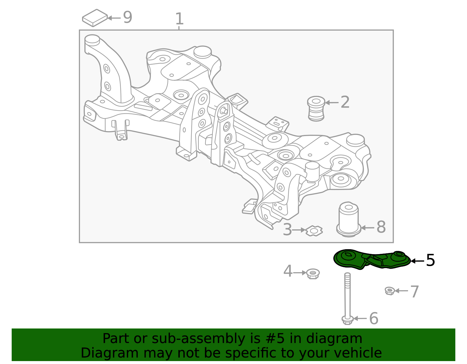 62477-K4000 - Bracket 2019-2022 Kia Niro EV | Kia.Parts Store