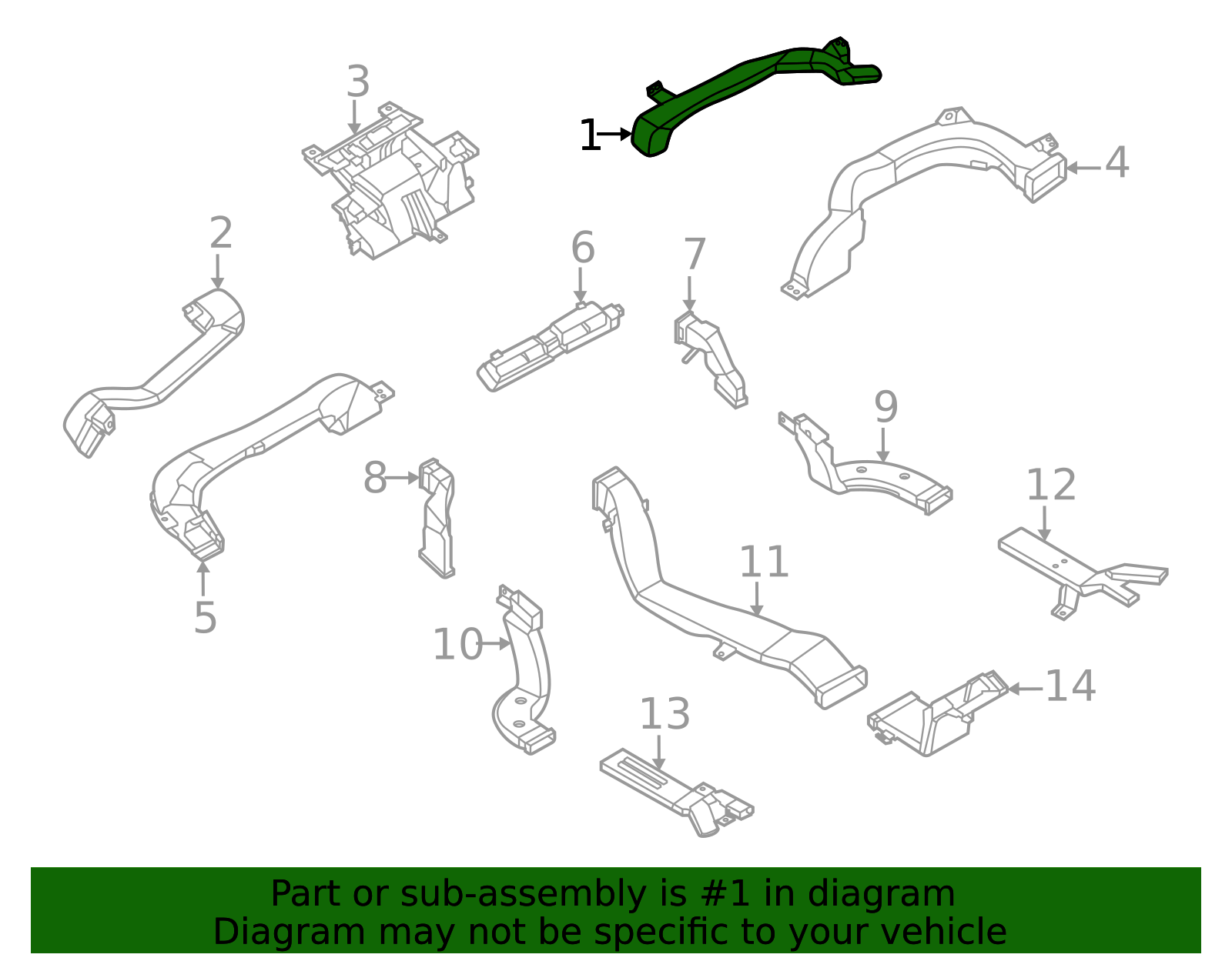 Air Duct - Dash Ventilation Restored 27810-6RF0A | AutoNation Parts