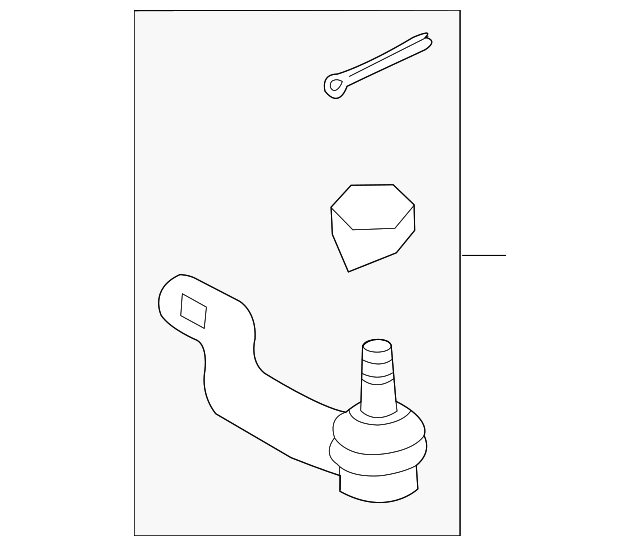 2019-2024 Toyota 2019-2024 Toyota - Outer Tie Rod 45460-09300 | Sparks ...