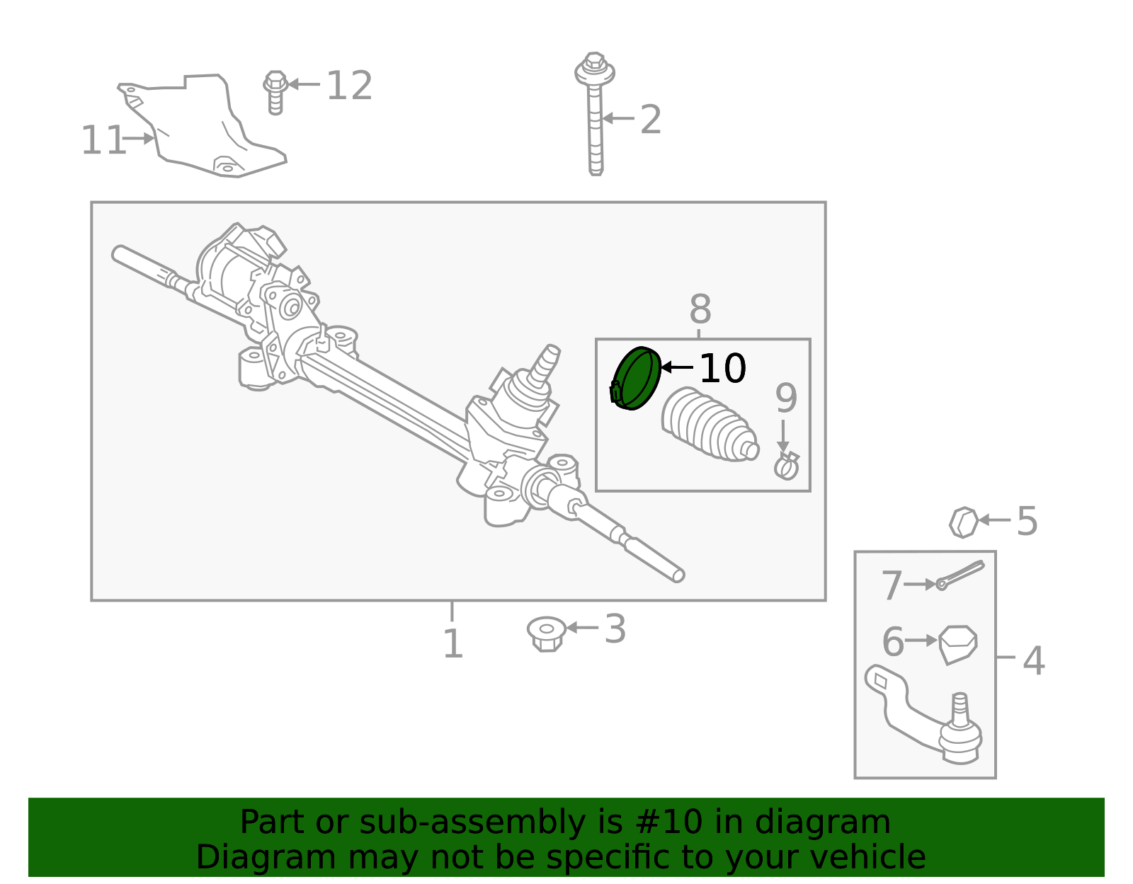 2018-2025 Toyota Boot Kit Clamp 45538-0T010 | MotorMotor