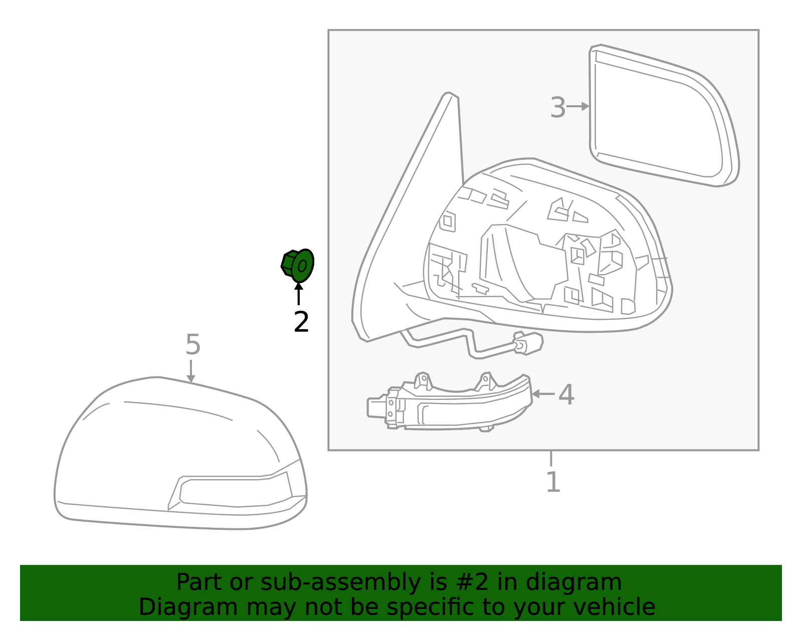 2002-2023 Toyota 2002-2023 Toyota - Mirror Assembly Nut 90178-A0006 ...