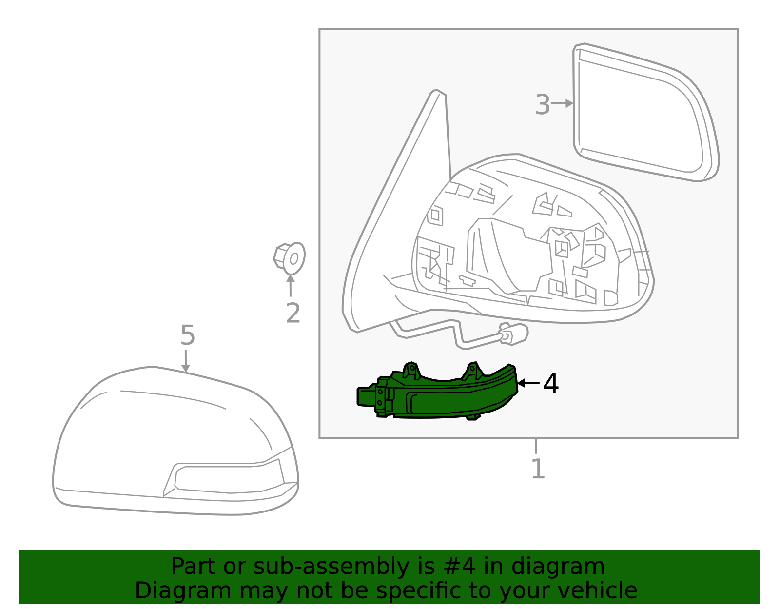 2016-2026 Toyota Turn Signal Light Assembly 81740-58010 | OEM Parts Online