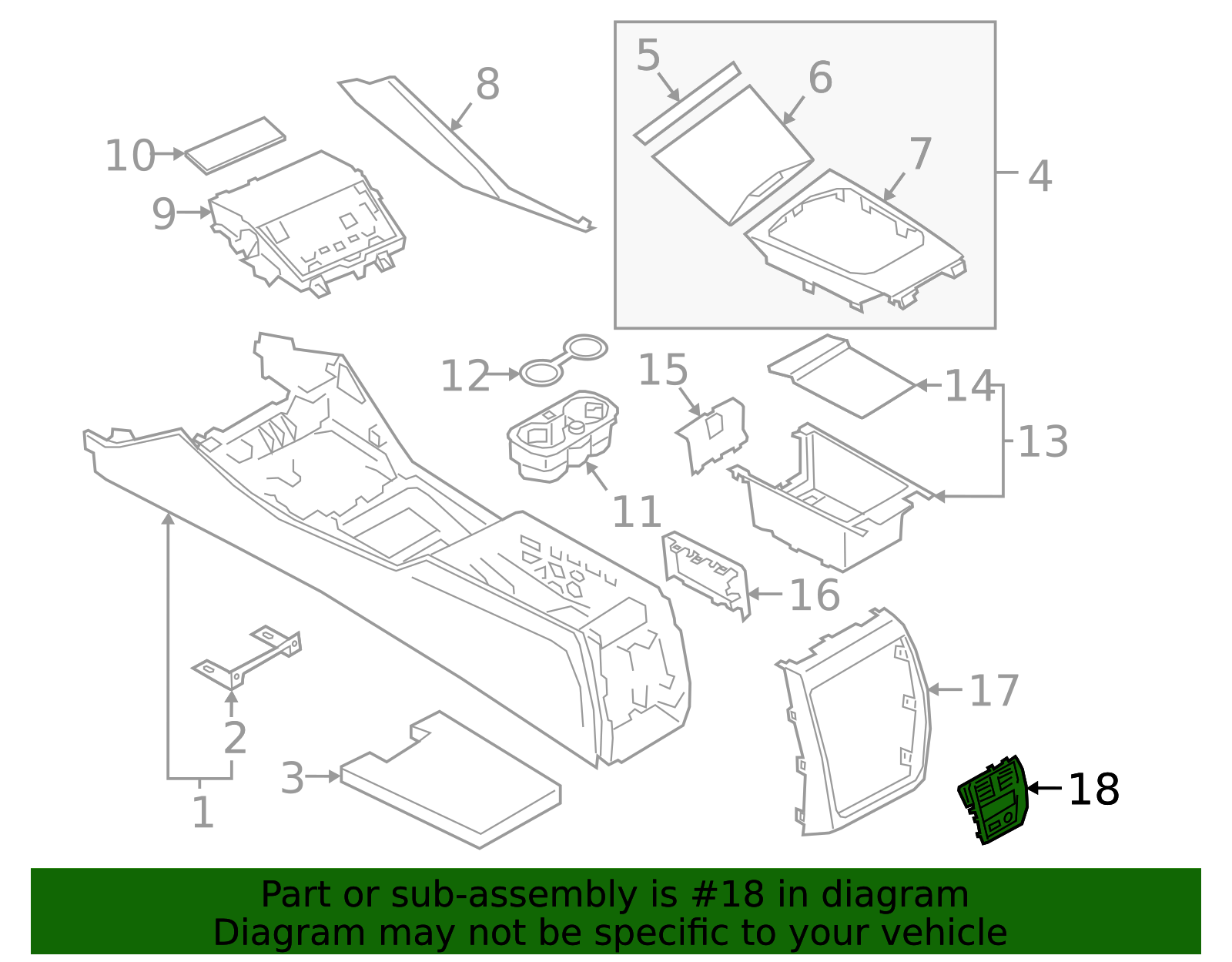 51-16-5-A05-664 - Air Vent Grille - 2021-2025 BMW | BMW Parts Exchange