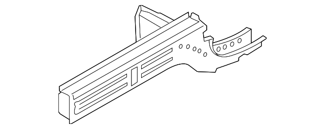 2006-2015 BMW Rail Assembly 41-11-7-135-612 | BMW OEM Parts