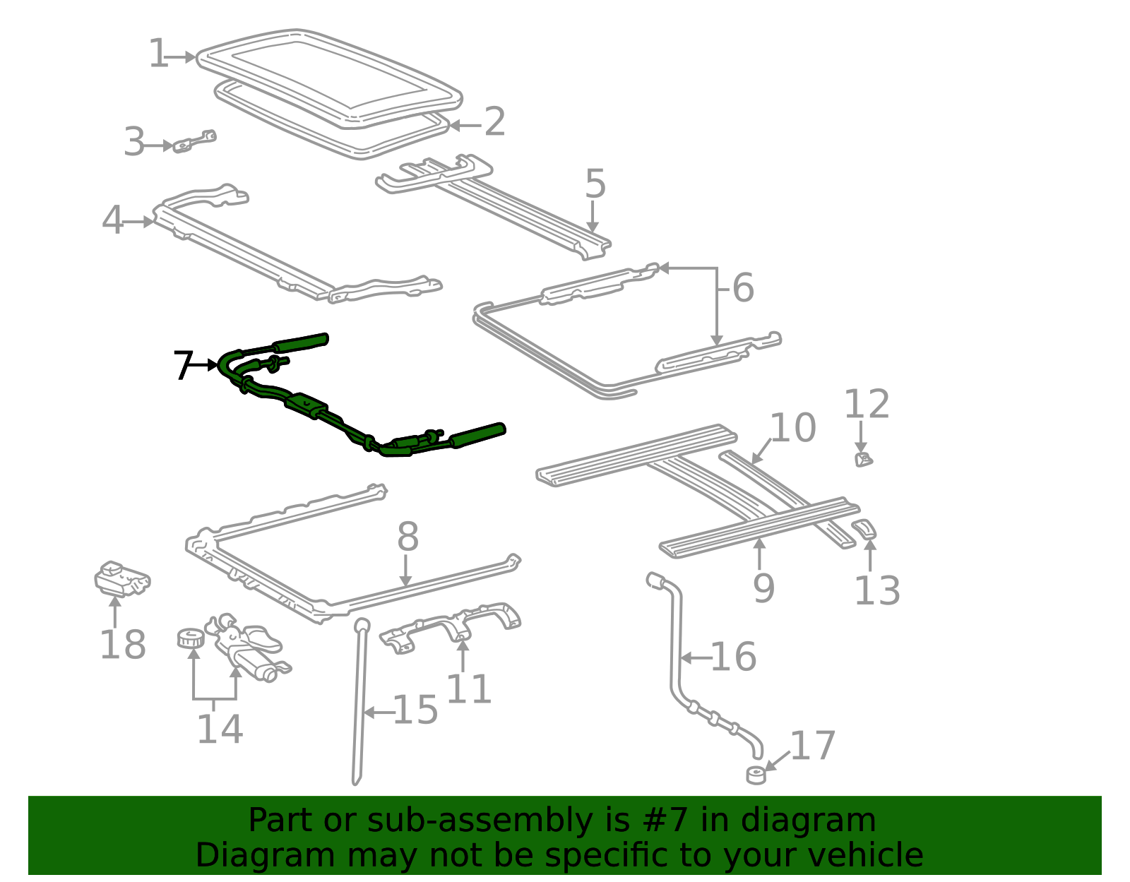 63221-0C010 - Cable Guide Case - 2001-2007 Toyota | Lithia Toyota Parts