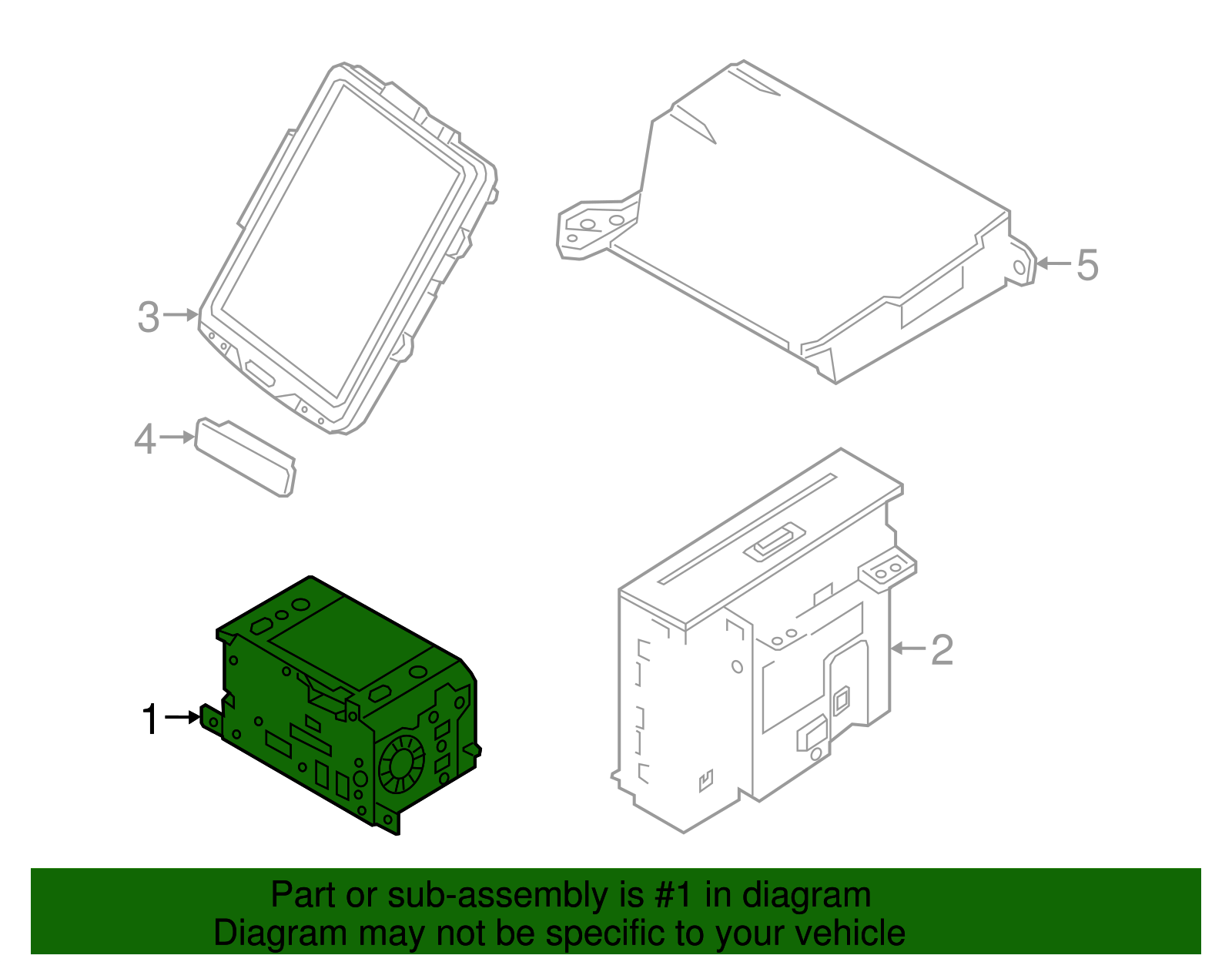 2016-2024 Volvo Control Module 36011856 | TascaParts.com