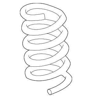 210-321-28-04 - Coil Spring 2000-2003 Mercedes-Benz | Mercedes-Benz ...
