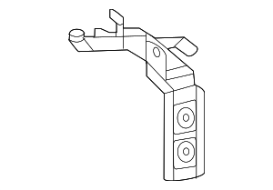 2021-2025 Toyota Accumulator Mount Bracket 88688-42720 | Toyota Parts ...
