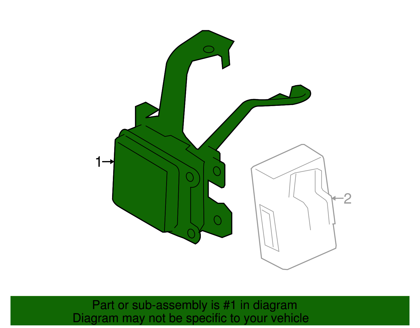 88210-60090 - 2013-2015 Lexus LX570 - Distance Sensor | My L Parts