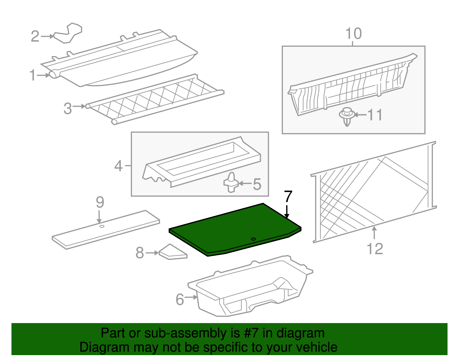 58410-0R010-E3 - Deck Lid - 2009-2012 Toyota RAV4 | Nucar Toyota Parts