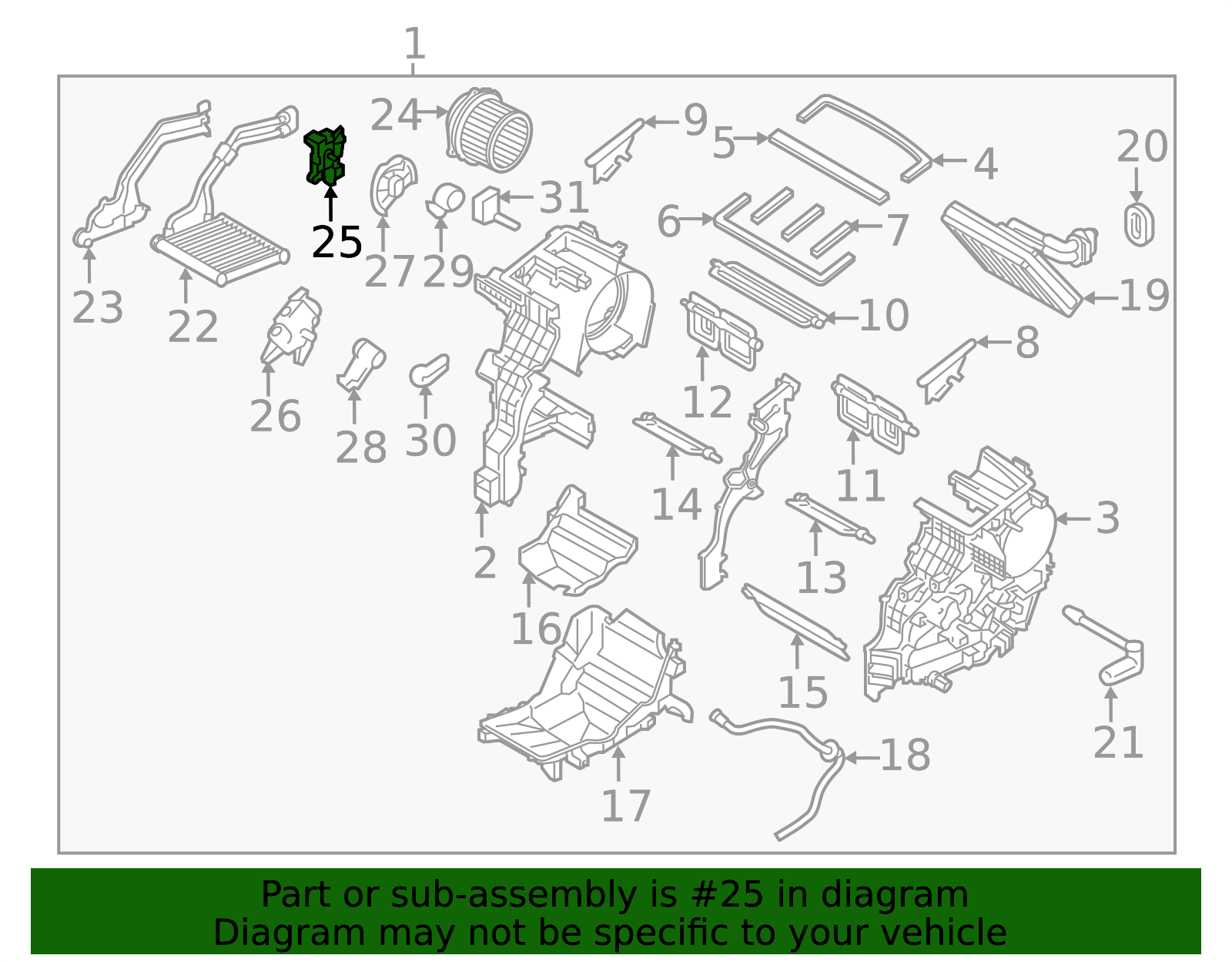 97154-E4100 - Door Actuator 2015-2019 Kia Soul EV | Kia.Parts Store