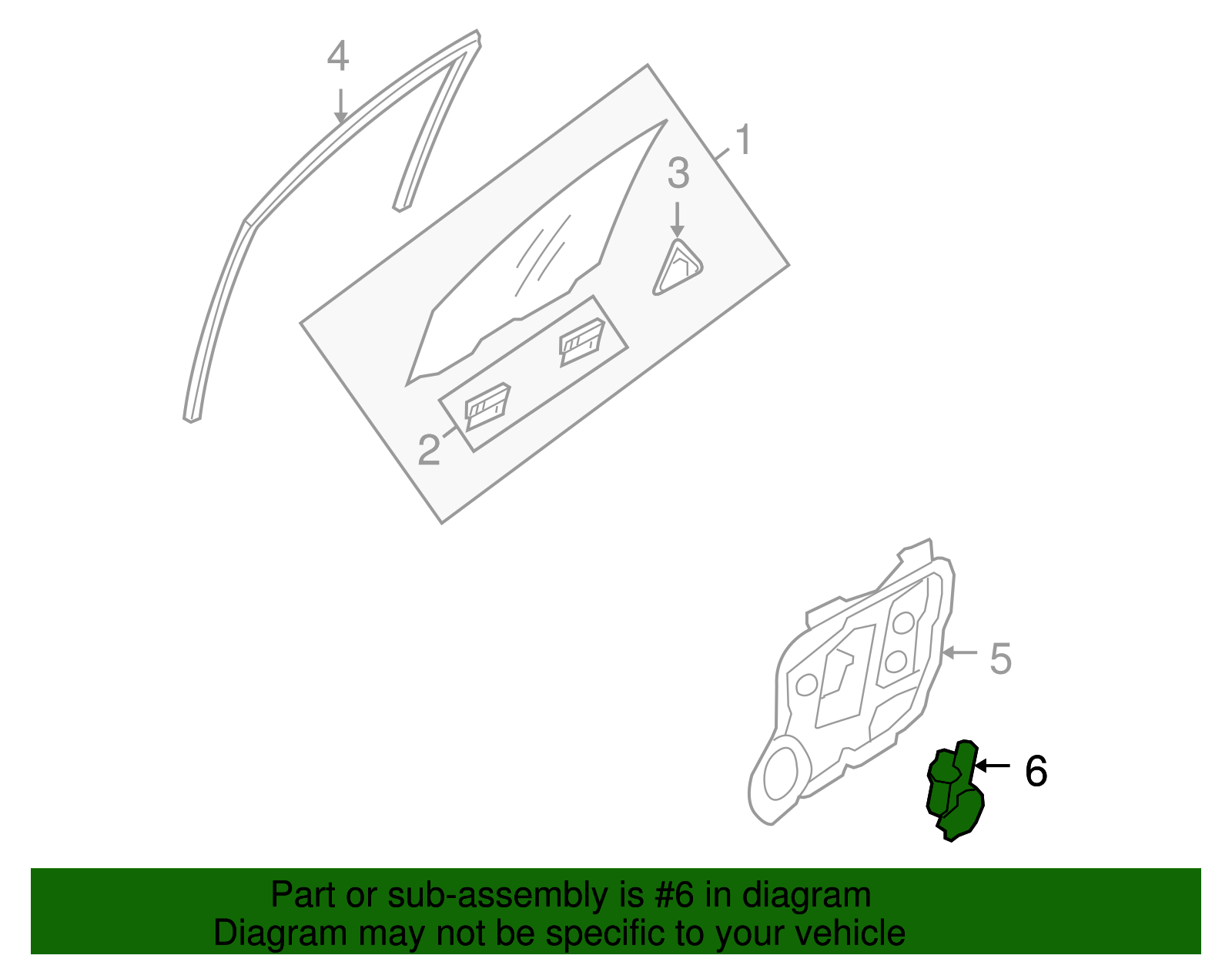82450-3M000 - Window Motor - 2009-2014 Hyundai Genesis | World OEM ...