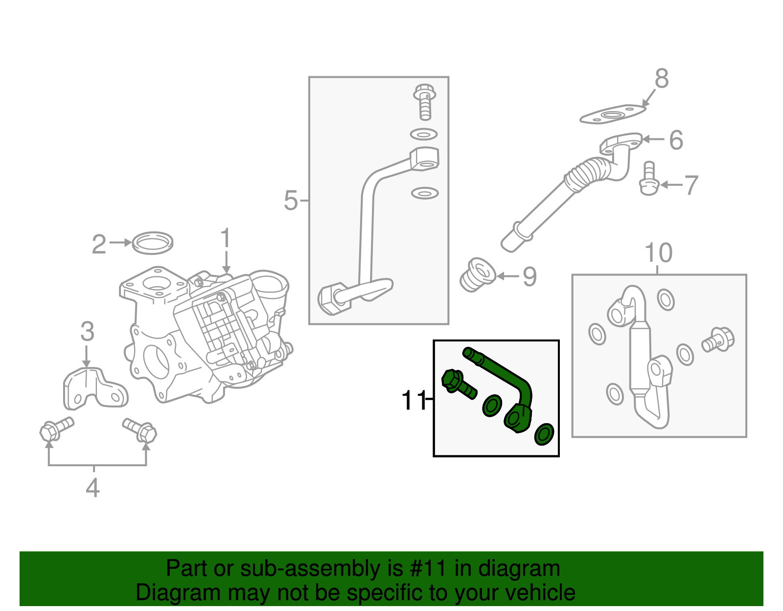 2016-2022 GM Coolant Line 24587023 | Shop Matick Buick GMC