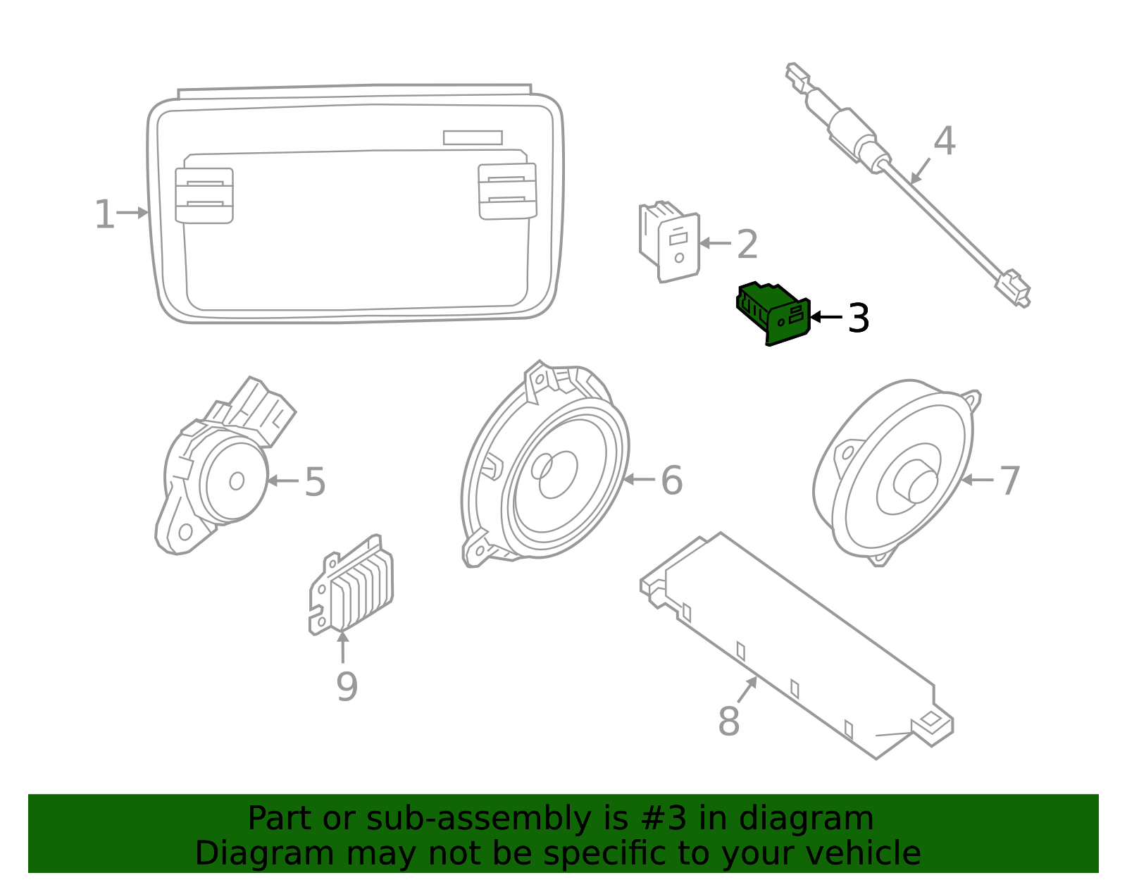 Connector Kit 284H3-5FA0A | Nissan Parts Central