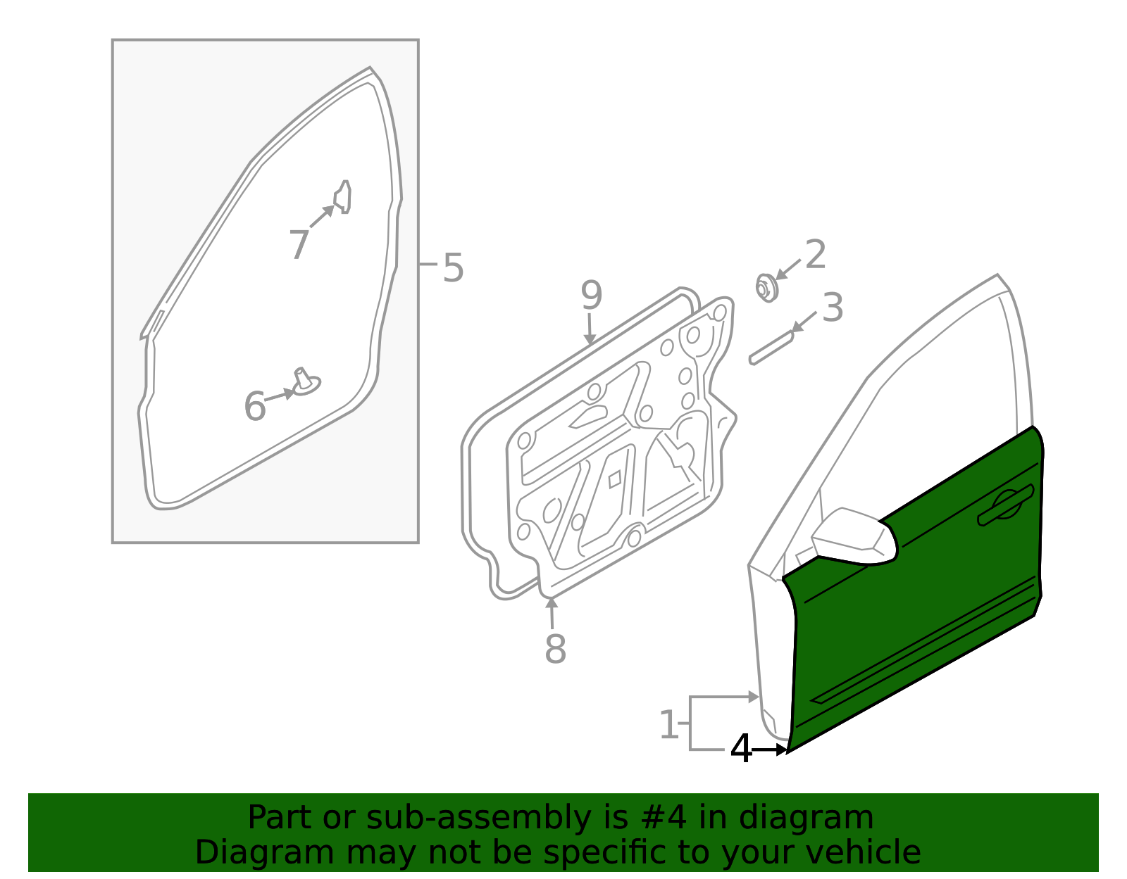 80152-CA030 - Outer Panel 2003-2007 Nissan Murano | Boro Nissan Parts