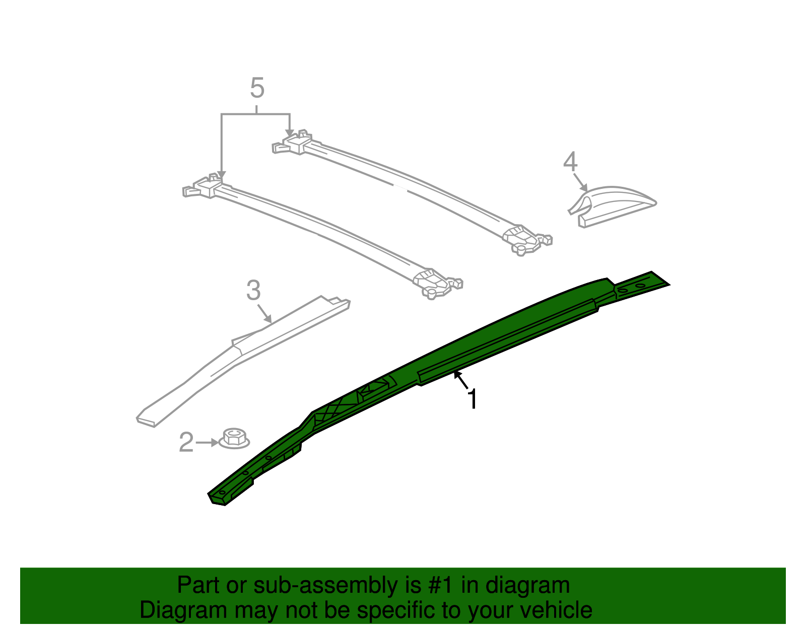 05490718 - Side Rail | Partners Chevy