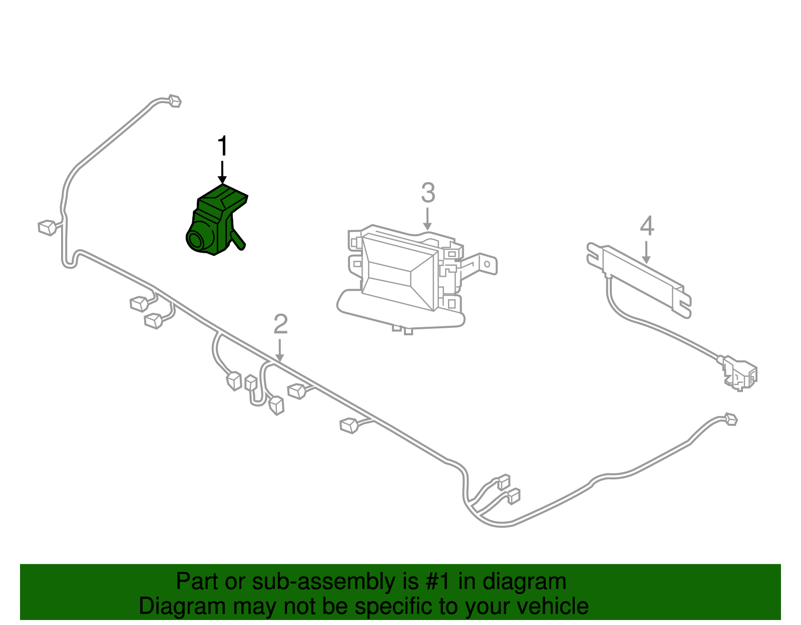 95720-B1002-Y6S - 2016-2017 Hyundai - Park Sensor | Hyundai Parts Express