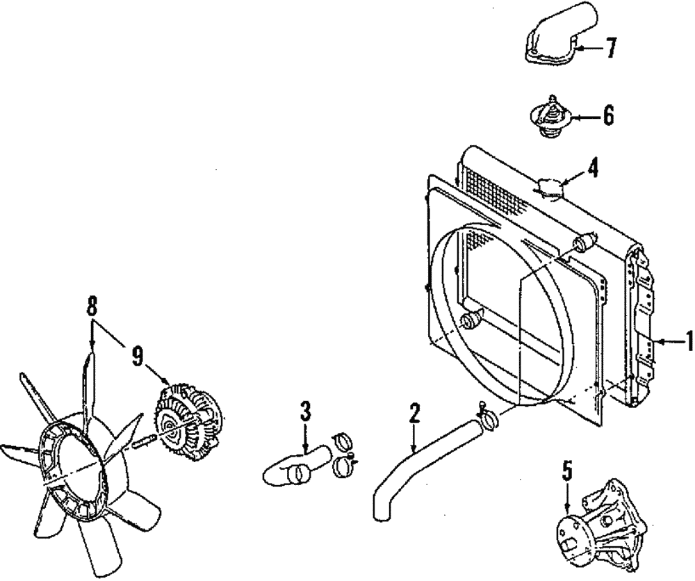 1986-1995 Isuzu Fan Blade 8941718130 | Isuzu Parts Center