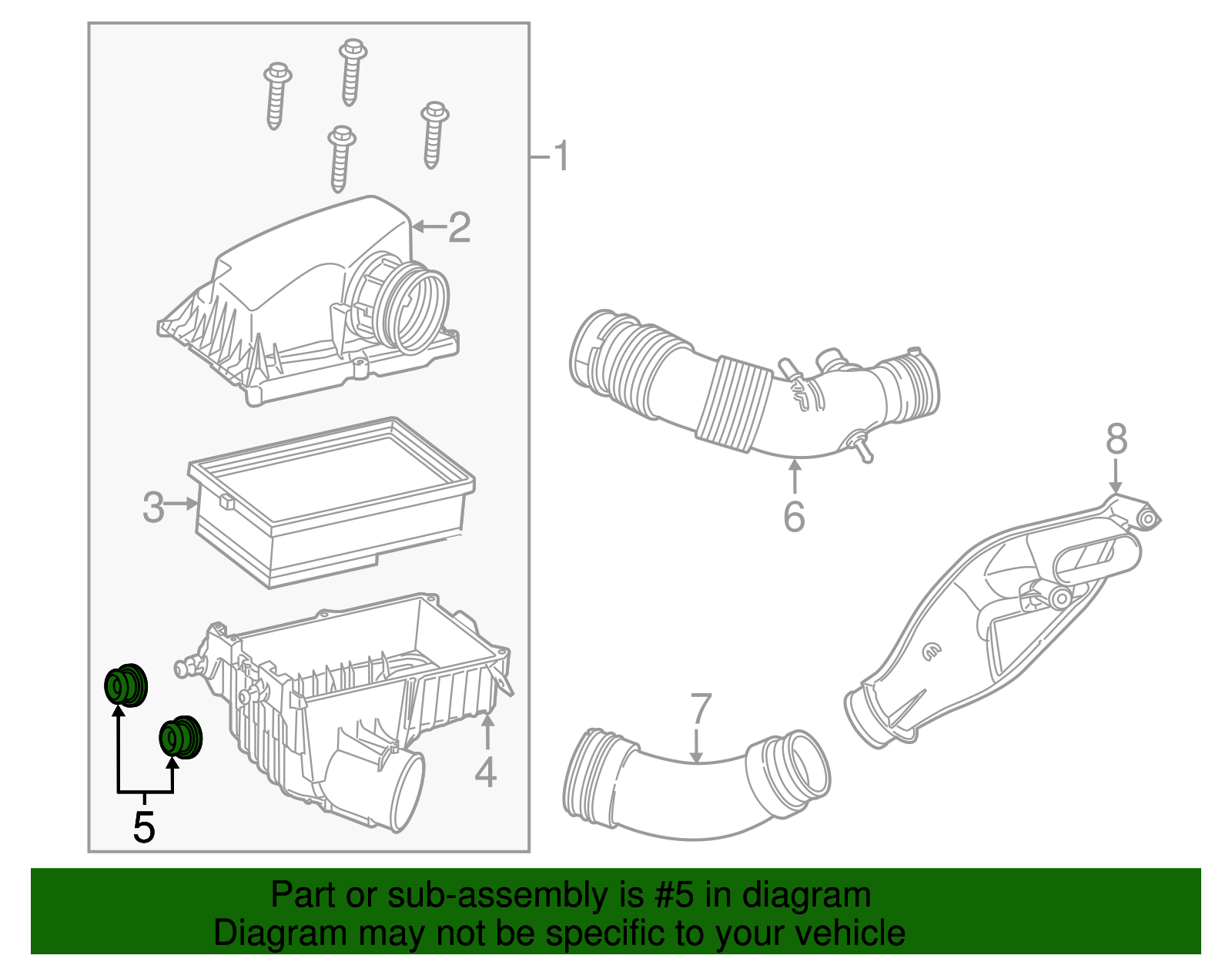2014-2022 Mopar Isolator 68202153AA | Mopar Parts Canada