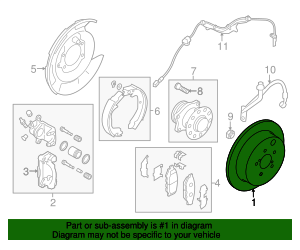 26700FJ000 - Rotor 2012-2023 Subaru | Subaru Direct Wholesale