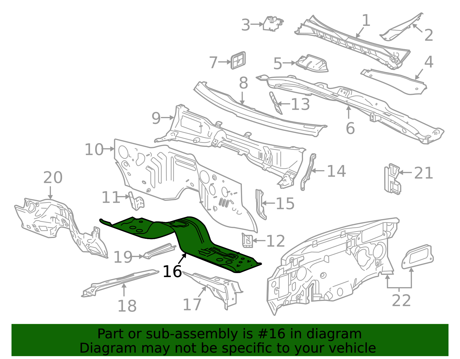 84666755 - High-Quality Dash Lower Extension Panel for 2019-2025 GM ...