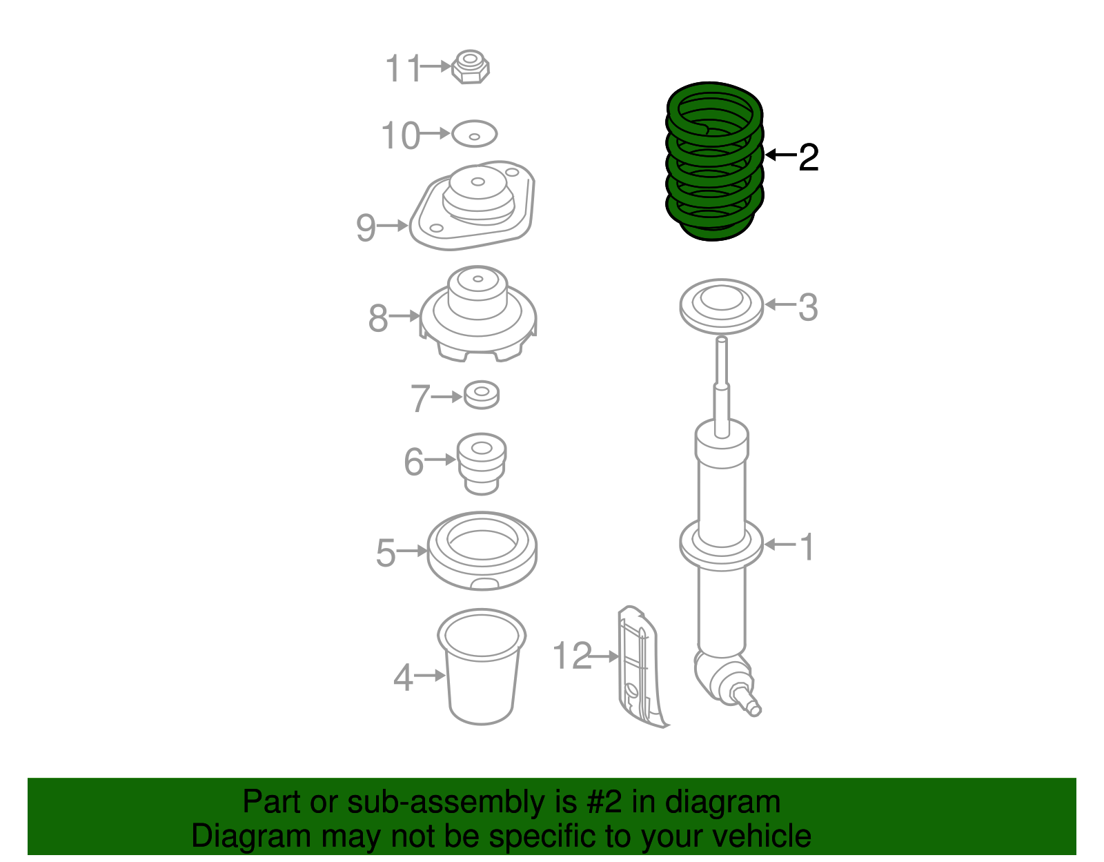 2007-2015 Mini Cooper Coil Spring 33-53-6-777-193 | Mini Parts Direct
