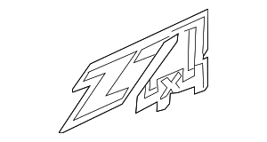 2014-2019 GM Front Fender Marketing Name Plate 84682661 | Capital Chevy ...