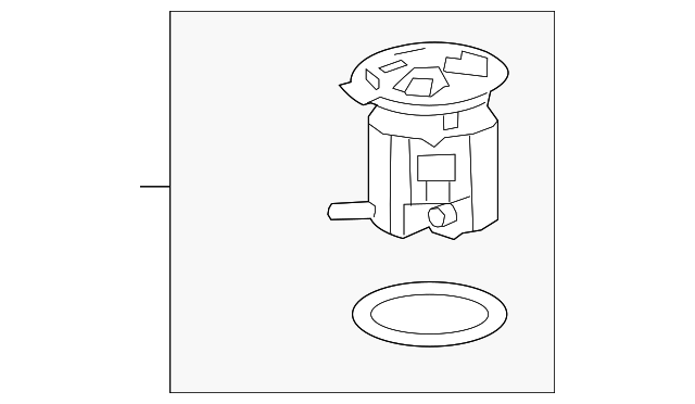 2011-2017 Chevrolet Fuel Pump and Level Sensor Module 19303293 GM ...