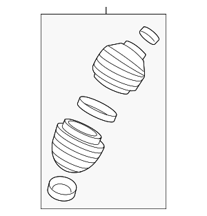 2008-2020 GM Intermediate Steering Shaft Boot 19177403 | Shop Matick ...
