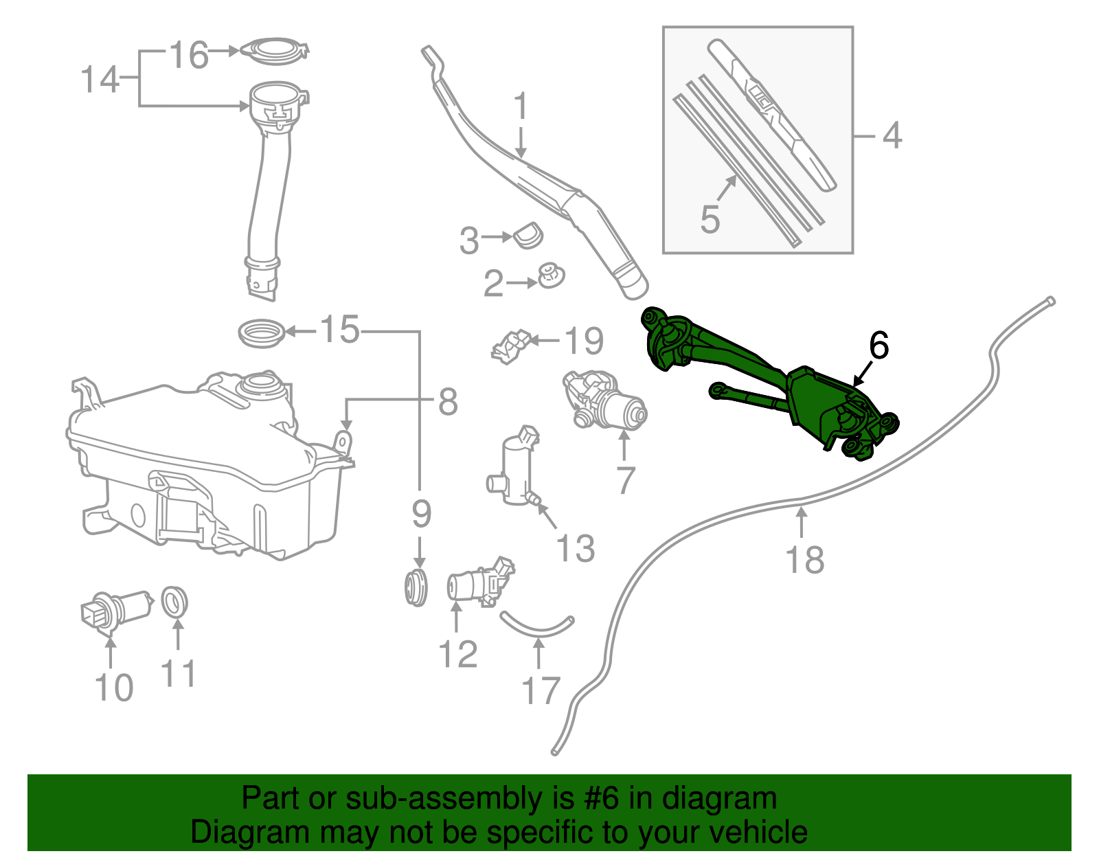 85150-53080 - High-Quality Windshield Wiper Linkage for 2014-2024 Lexus ...