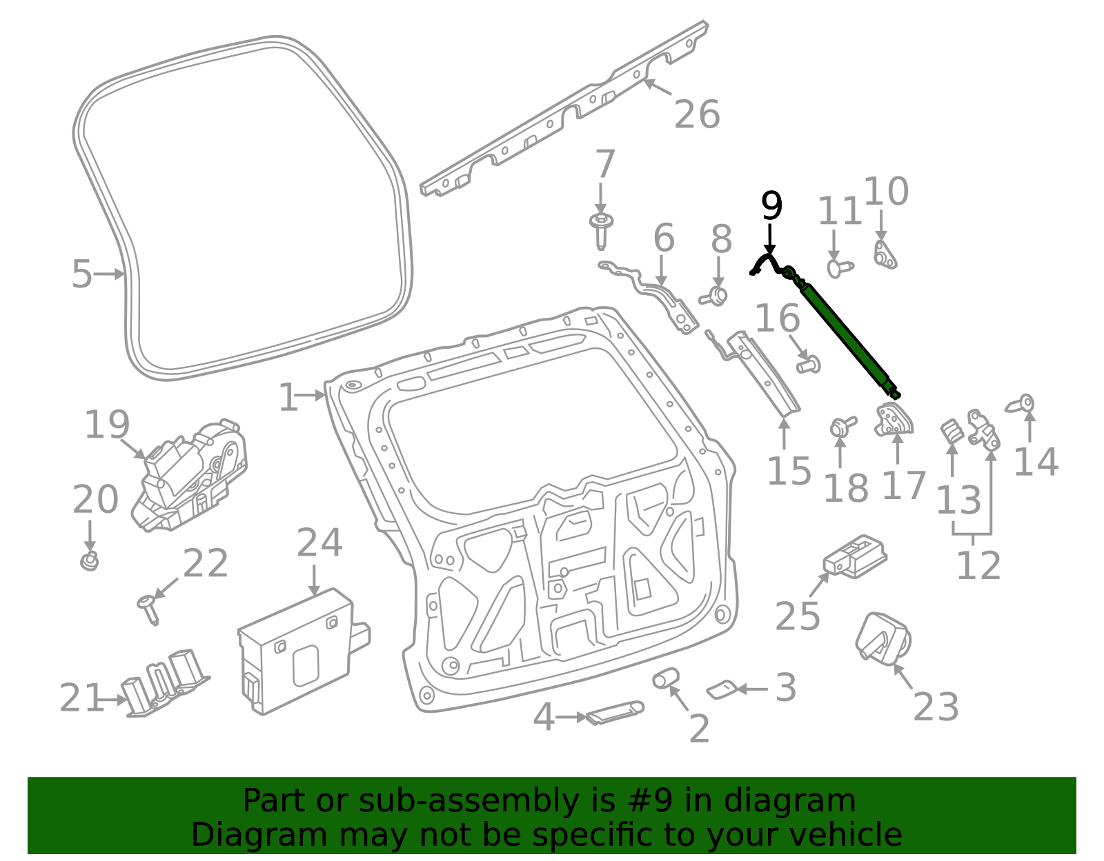 Genuine OEM Ford Part - Actuator LC5Z-14B350-B | Genuine OEM Ford Parts ...
