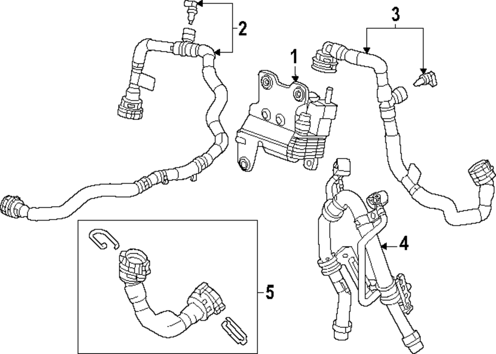 85724292 - Cooler Pipe | Genuine Honda Parts