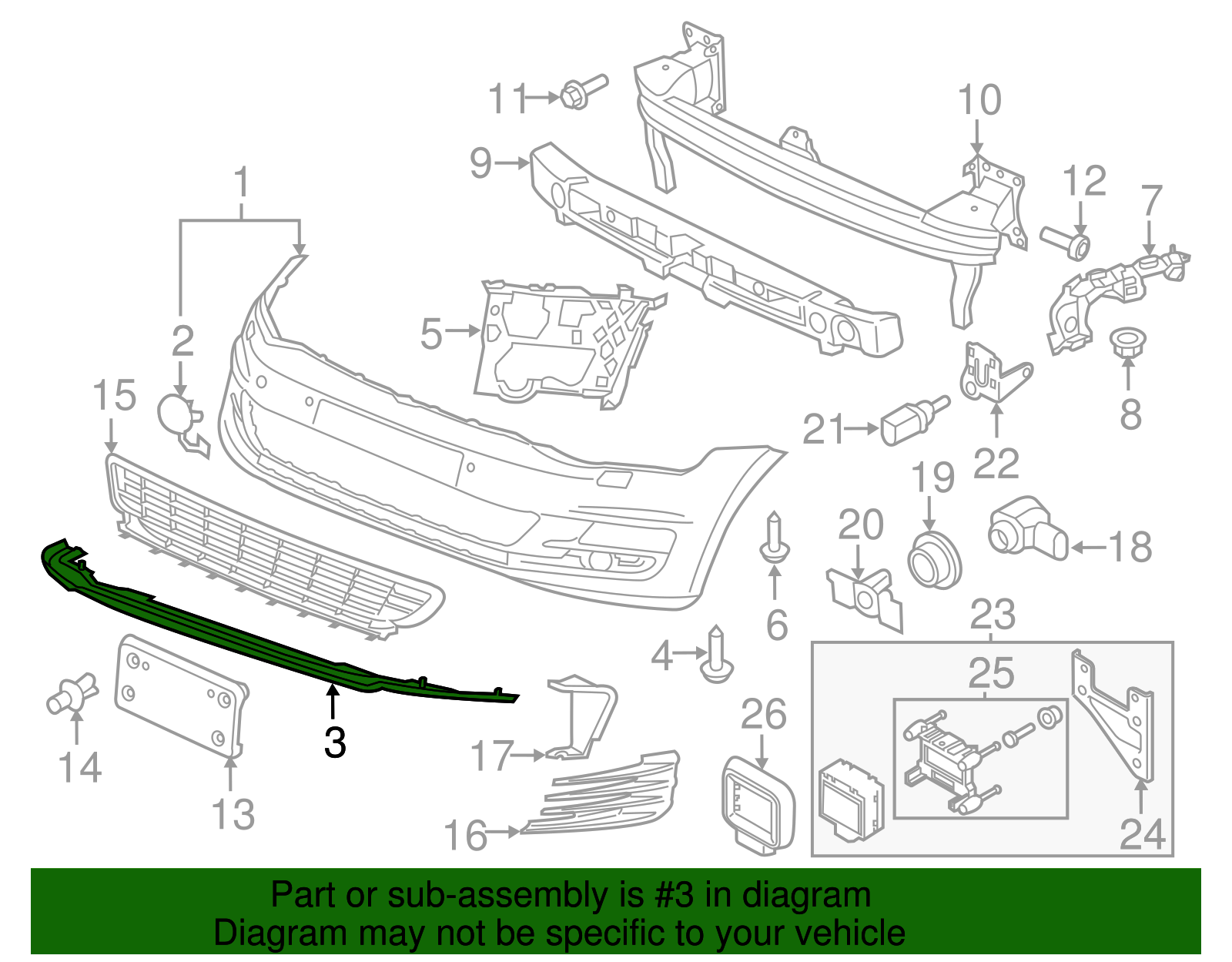 2015-2017 Volkswagen GTI Spoiler 5GM-805-915-A-9B9 | vwpartscenter