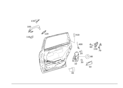 Locking System for 2011 Mercedes-Benz R350 | Mercedes-Benz USA Parts